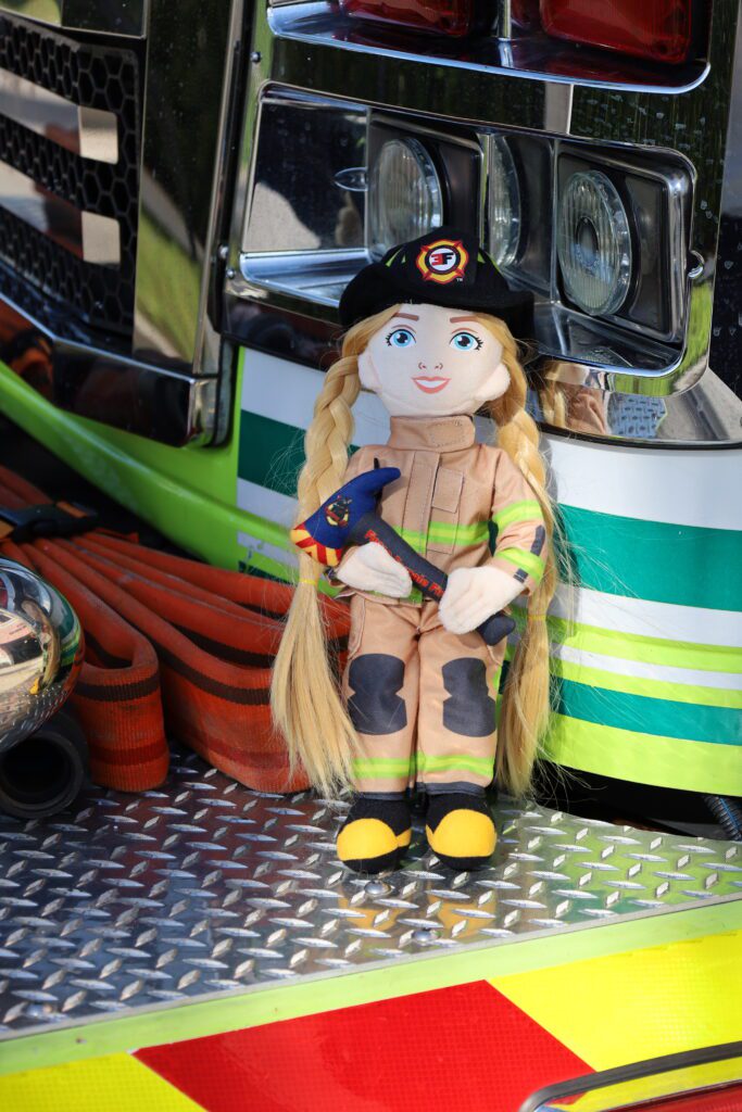 Female Firefighter Plush Doll "Ash" - Triple F